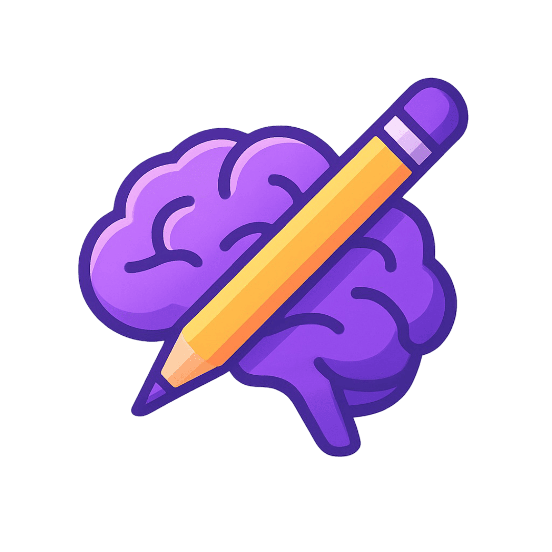 GRE vocabulary learning brain illustration